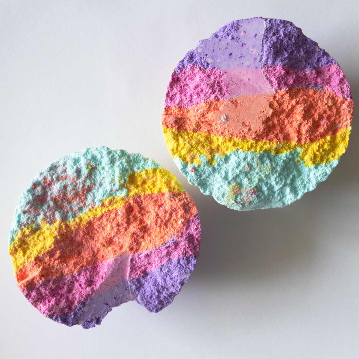 Rainbow Bath Bombs Birthday Gift – Jane & Robin Candles